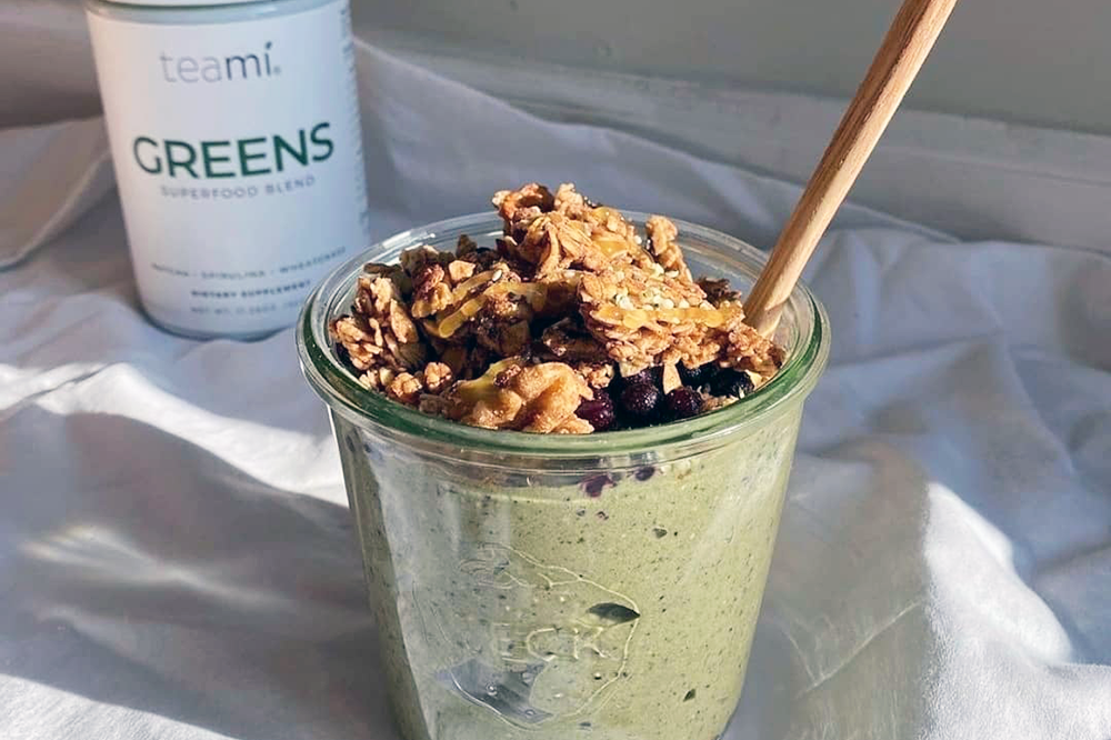 Green Boost Smoothie | Teami Blends